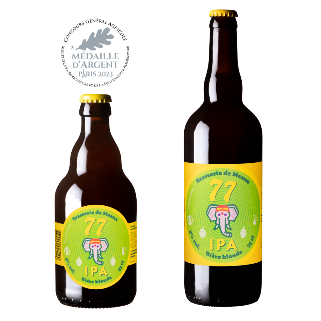 Bière 77 IPA - Brasserie de Meaux