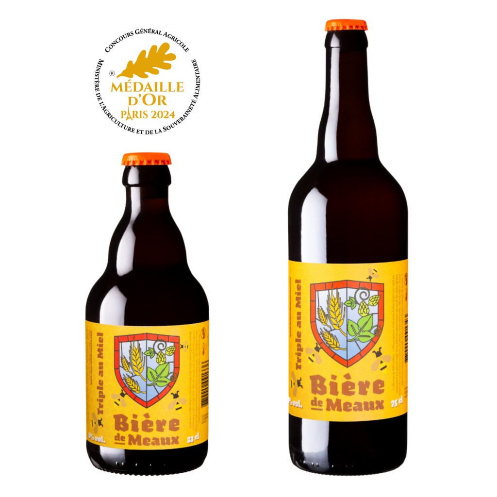 Bière Triple de Meaux au miel - Brasserie de Meaux